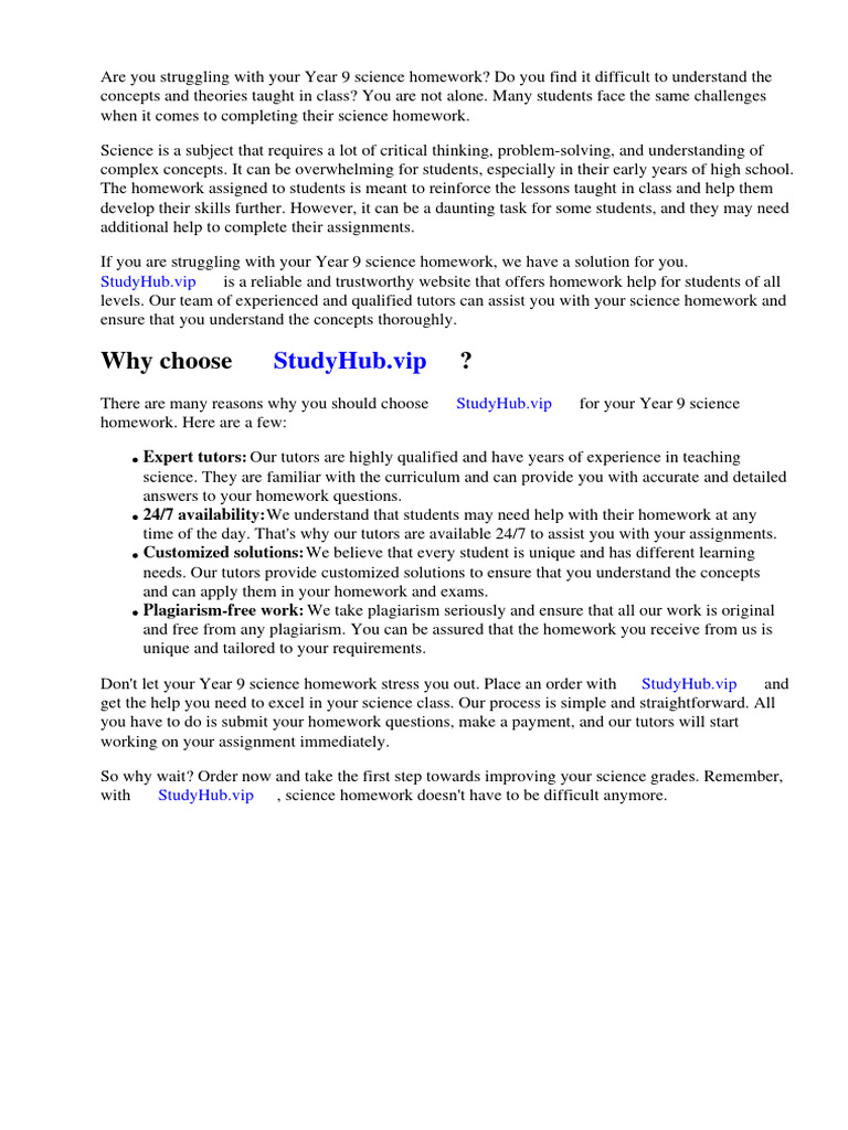 Year 9 Science Homework Booklet | PDF | Valence (Chemistry) | Textbook Year 9 Science Homework Booklet | PDF | Valence (Chemistry) | Textbook