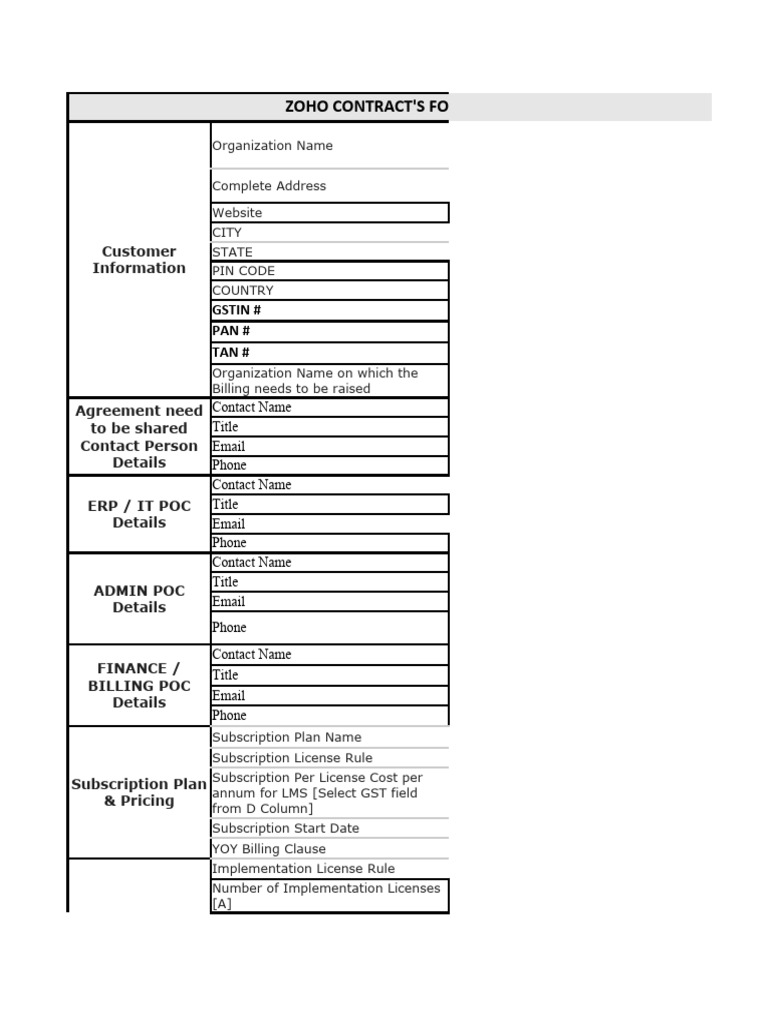 Lms Zoho Contract Format Pdf
