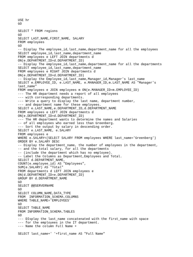 Sqlquery2024 Pdf Pl Sql Databases