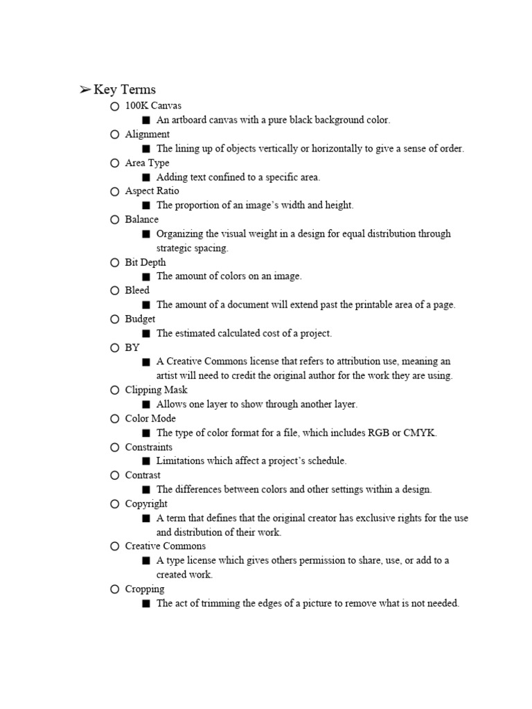 Illustrator Notes | PDF | Project Management | Color