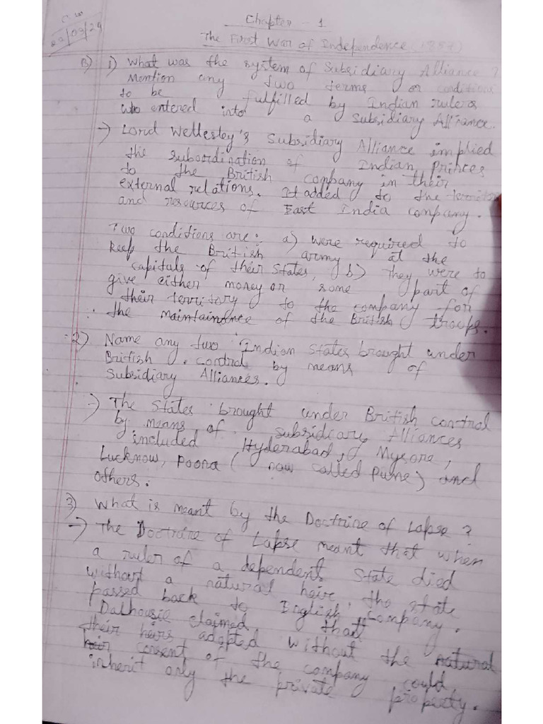 Class 10 History CH 1 | PDF