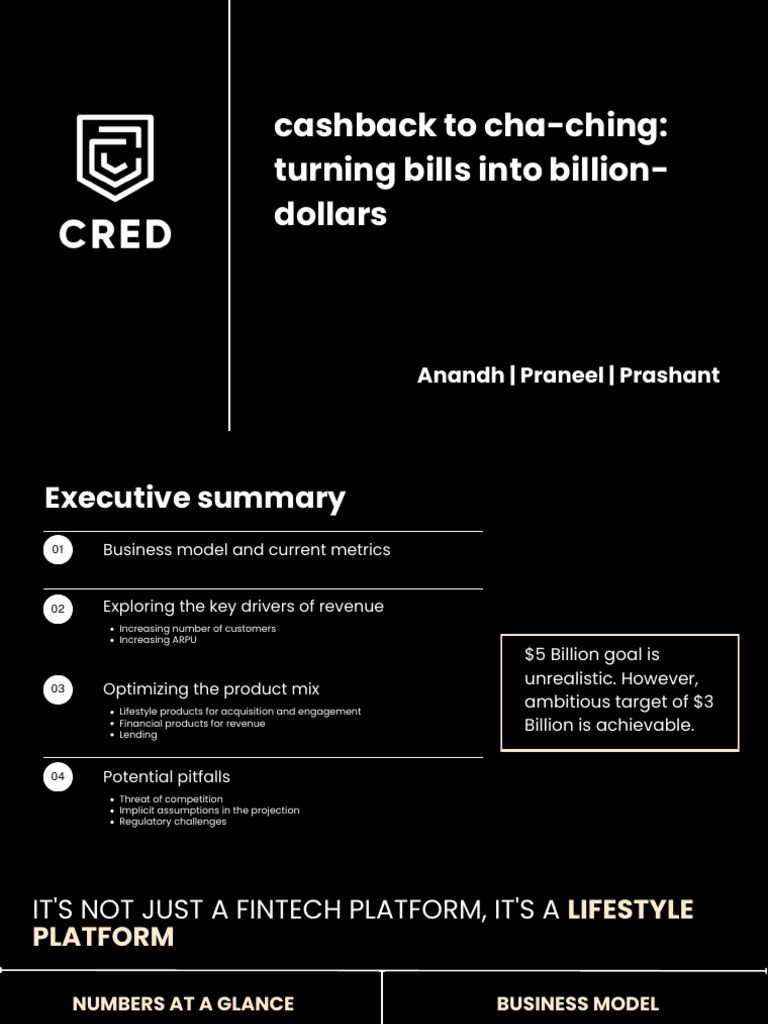 CRED Growth Plan | PDF | Loans | Banks