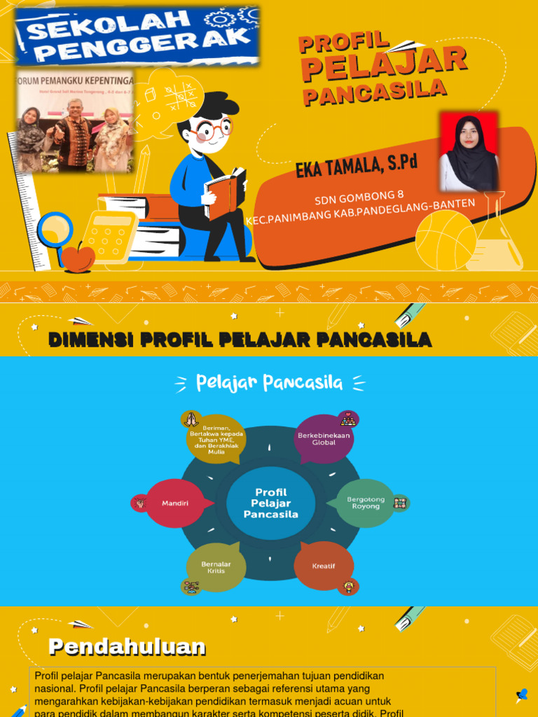 Dimensi Profil Pelajar Pancasila | PDF
