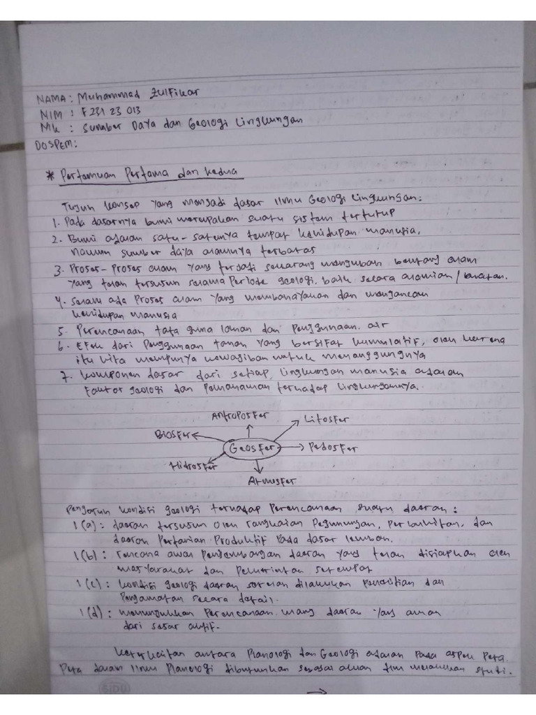 Muhammad Zulfikar - F23123013 (SDGL) | PDF