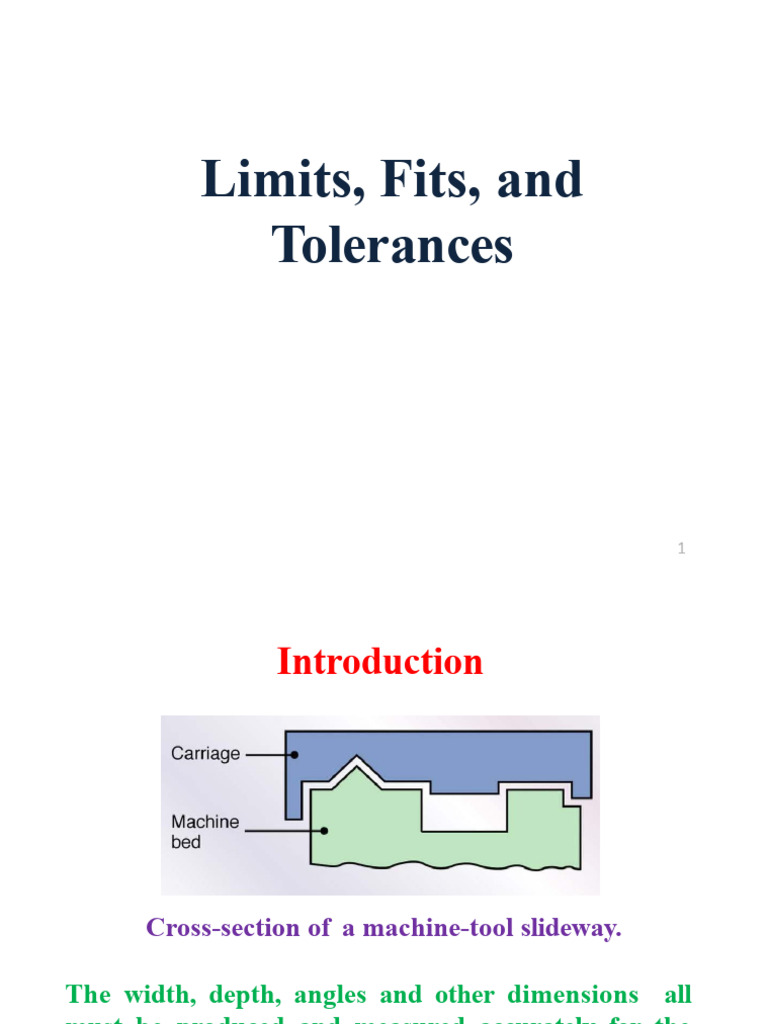 Understanding Limits, Fits, and Tolerances | PDF | Engineering ...