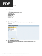 GU SAP ECC SAP CO Account Assignment OKB9 Docx 1670735177 | PDF
