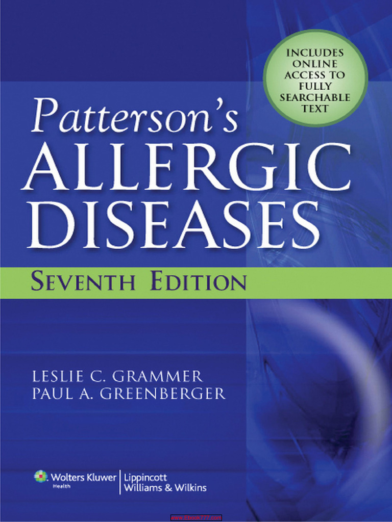 Patterson's Allergic Diseases S E V E N T H E D I T I O N | PDF | Toll ...
