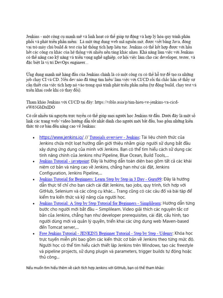 Jenkins | PDF