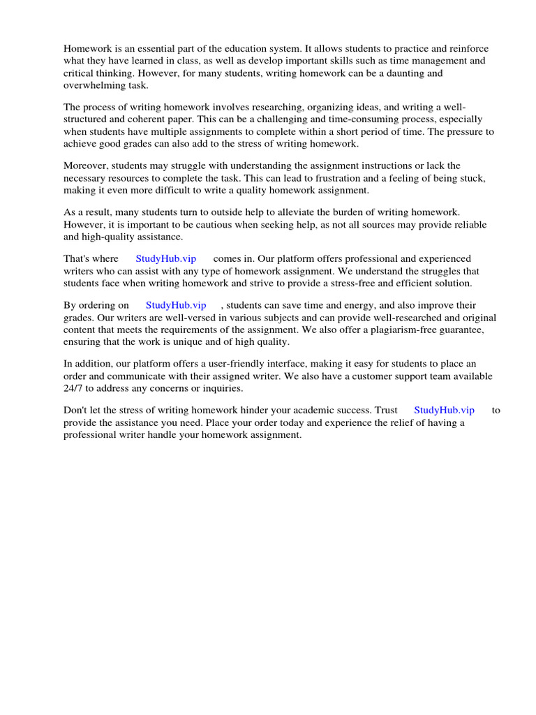 Homework Contract Sample | PDF | Homework | Attachment Theory