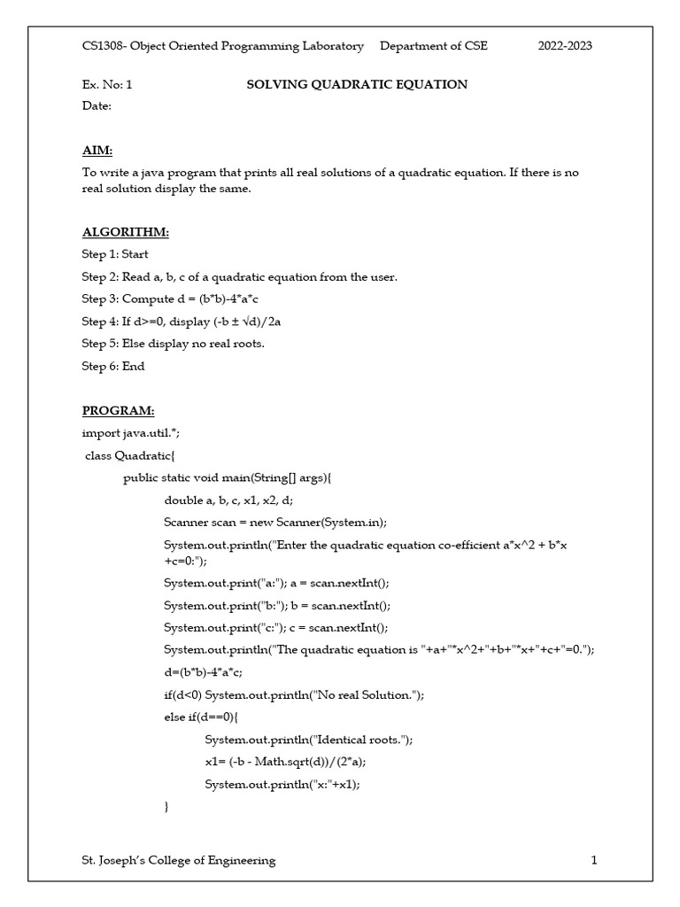 oops lab record | PDF | Area | String (Computer Science) oops lab record | PDF | Area | String (Computer Science)