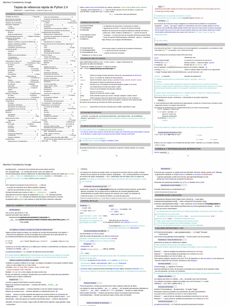 Manuel Python Condensado | PDF | Python (lenguaje de programación) | Archivo de computadora