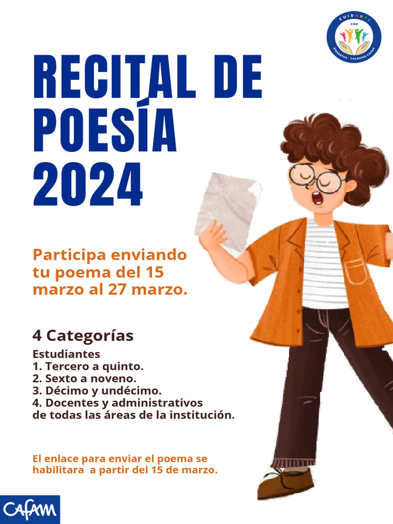 Recital de Poesía 2024 | PDF | Crecimiento personal y profesional