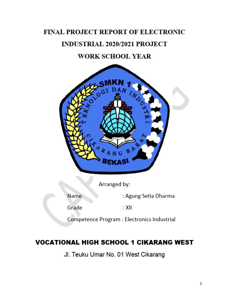 Job Training Report | PDF | Internet Of Things | Engineering