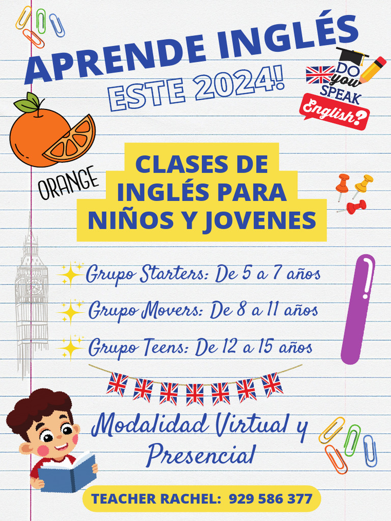 Blue Yellow White Modern Tutoring Classes Instagram Post (Flyer A4) | PDF