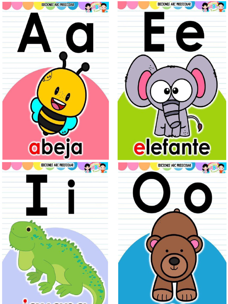 Vocales Salon 1 | PDF