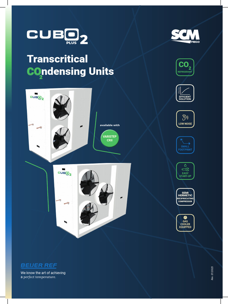 CO2 Transcritical Condensing Units | PDF | Engineering Thermodynamics ...