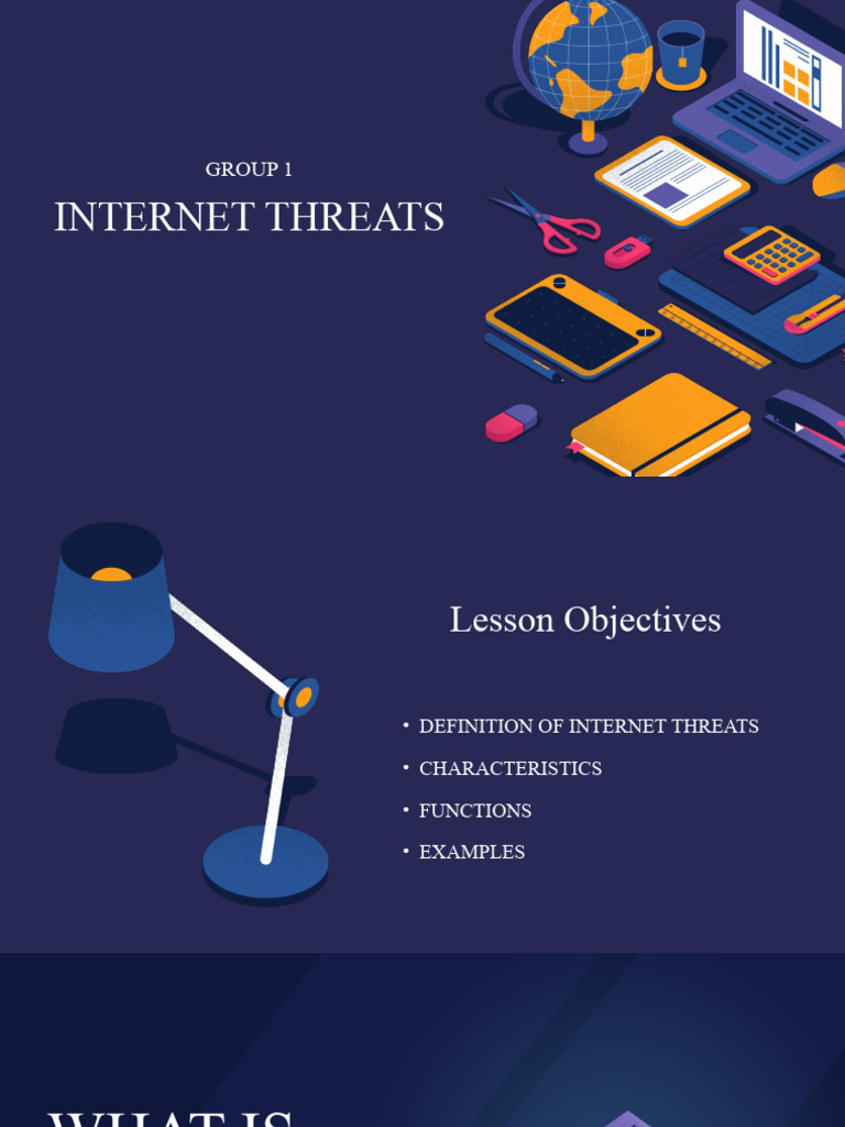 Internet Threats Group 1(Final) [Autosaved] [Autosaved] | PDF | Malware | Cybercrime
