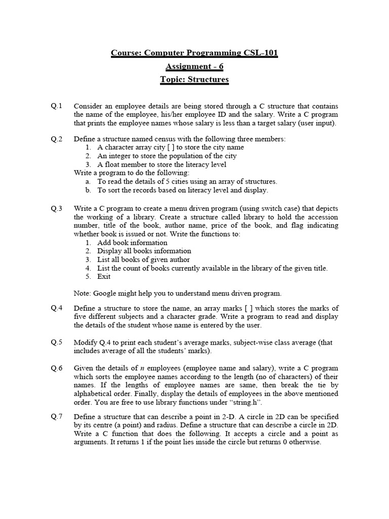 Assignment 6 Pdf Function Mathematics Polynomial 3770
