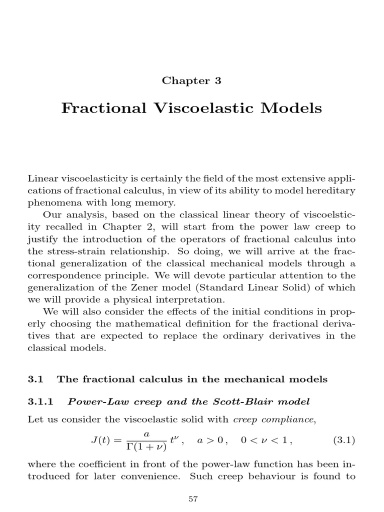 Fractional Viscoelastic Models April 9 2013 18 41 World Scientific Book 9in X 6in Mainardi