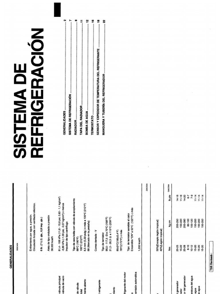Sistema De Refrigeración Hyundai Accent 99 98 Pdf