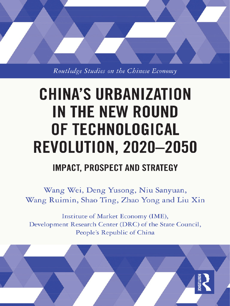 China's Urbanization in the New Round of Technological Revolution, 2020 ...