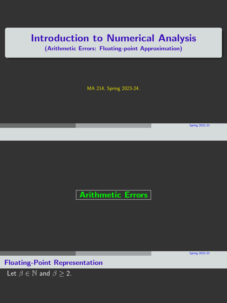 Ma 214 Lecture 4 Pdf Real Number Numbers