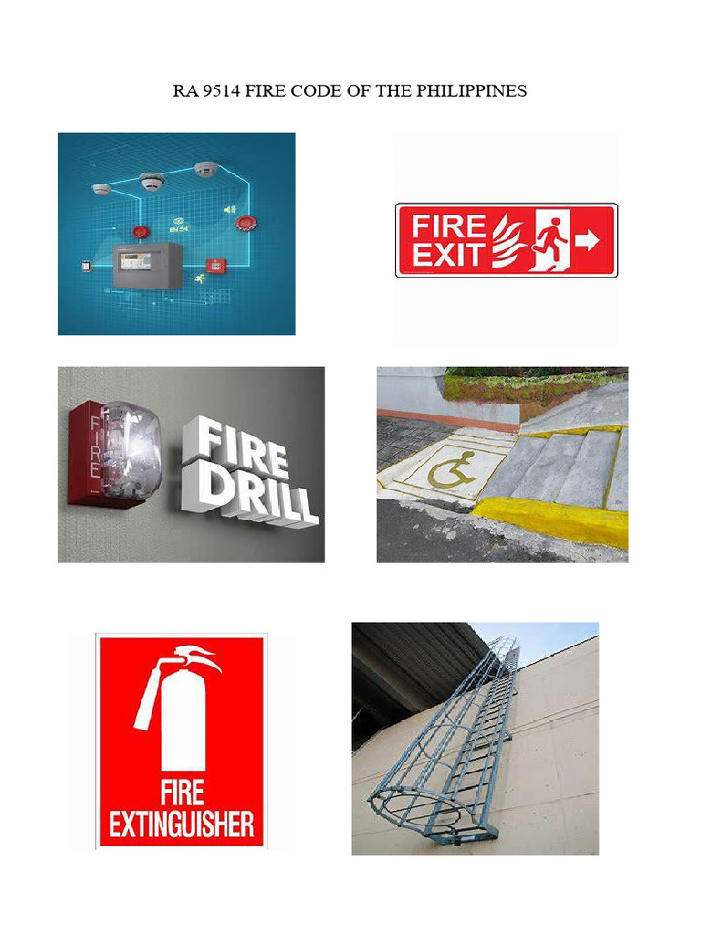 Ra 9514 Fire Code of The Philippines | PDF