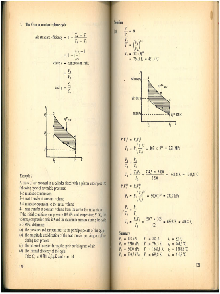 Heat Engine Cycles And Engine Performance Pdf