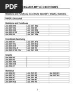 RTGS CSEC Mathematics SBA Guide | PDF | Mathematics | Data