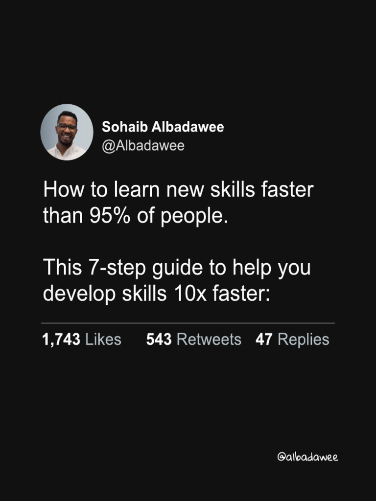 How To Learn Skills Faster | PDF
