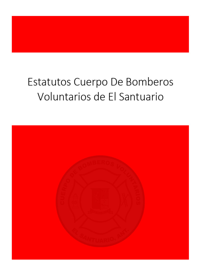 Estatutos Cbves 2019 | PDF | Bombero | Liquidación