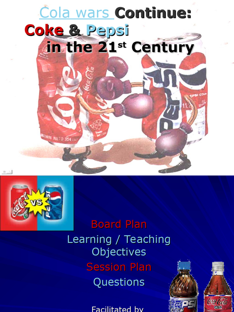 Cola Wars Continue | PDF | Coca Cola | Pepsi Co
