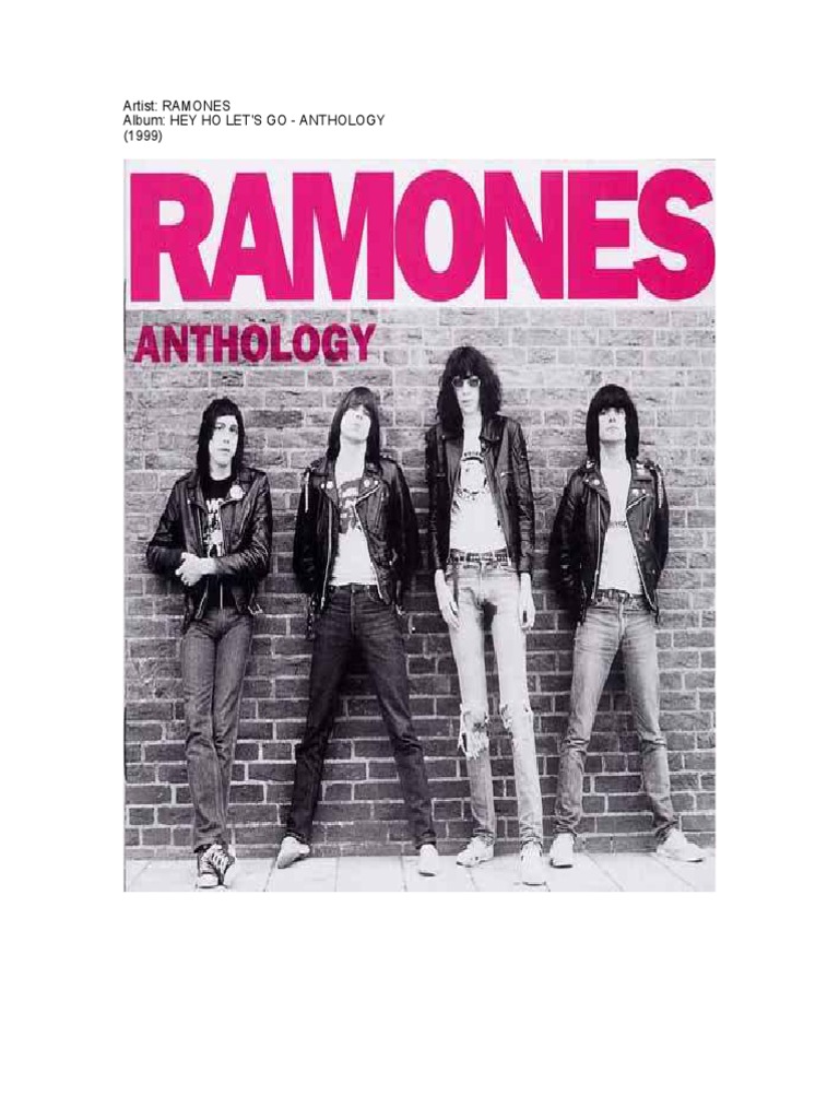 Artist: RAMONES Album: Hey Ho Let'S Go - Anthology (1999) | Leisure