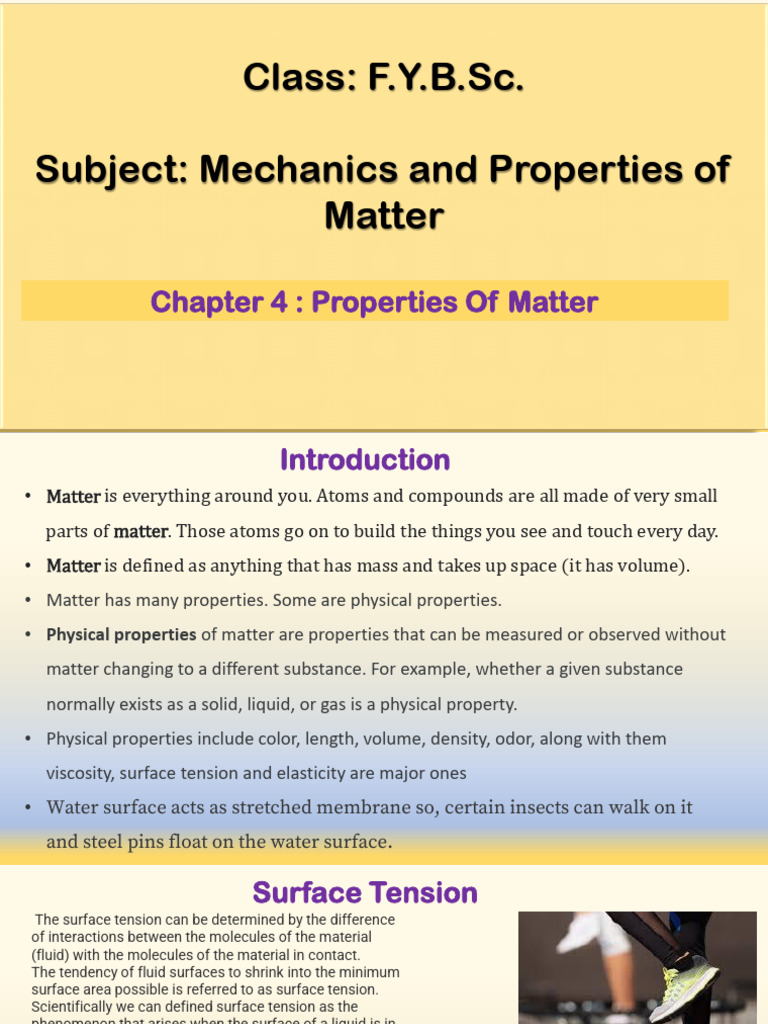 Phy 1 CH 4 | PDF | Elasticity (Physics) | Young's Modulus