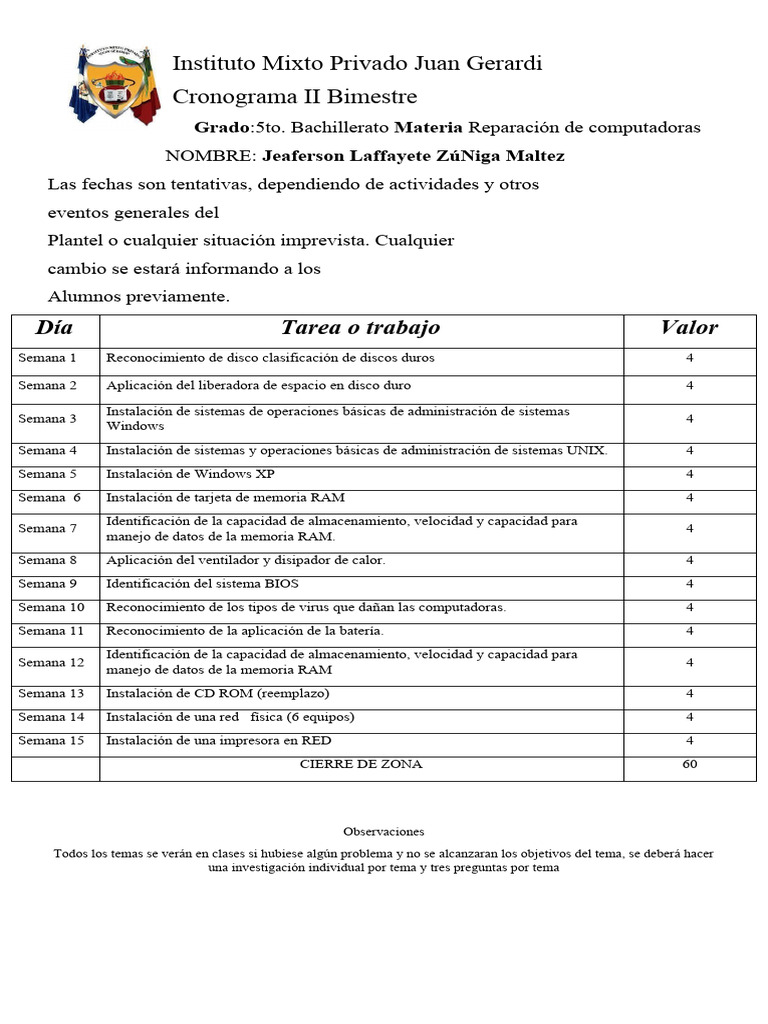 5to Baco Software | PDF | Almacenamiento de datos de la computadora | Disco duro