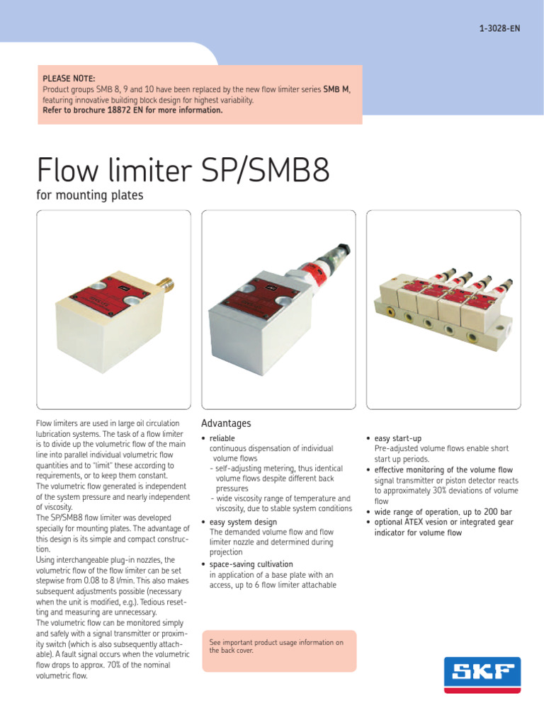 Brochure SMB8 | PDF | Valve | Mechanical Engineering