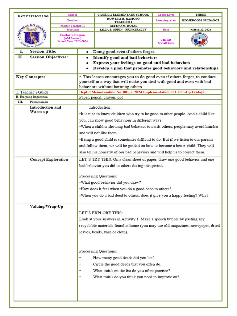 hg-CATCH UP-MAR 22 | PDF | Psychological Concepts | Behavioural Sciences