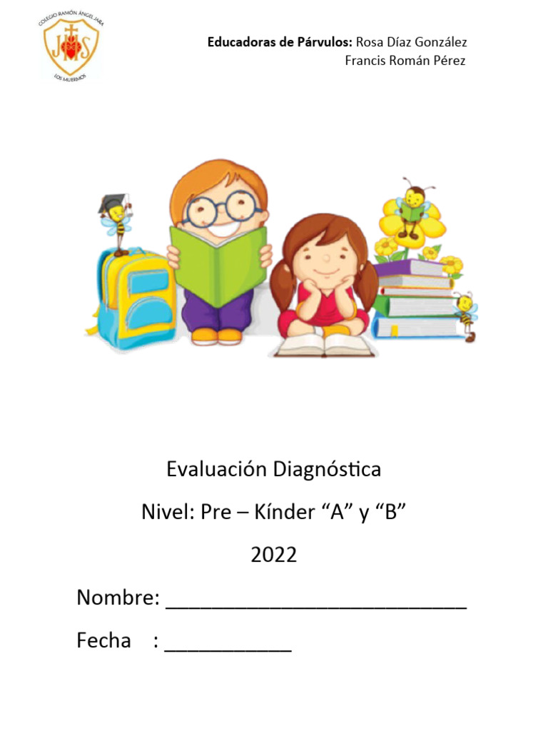 Ev. Diagnóstica Pre-Kínder A y B | PDF | Educación de la primera infancia