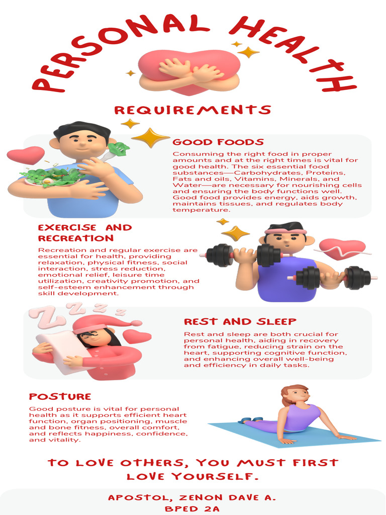Essential Health Tips: Nutrition, Exercise, Sleep | PDF