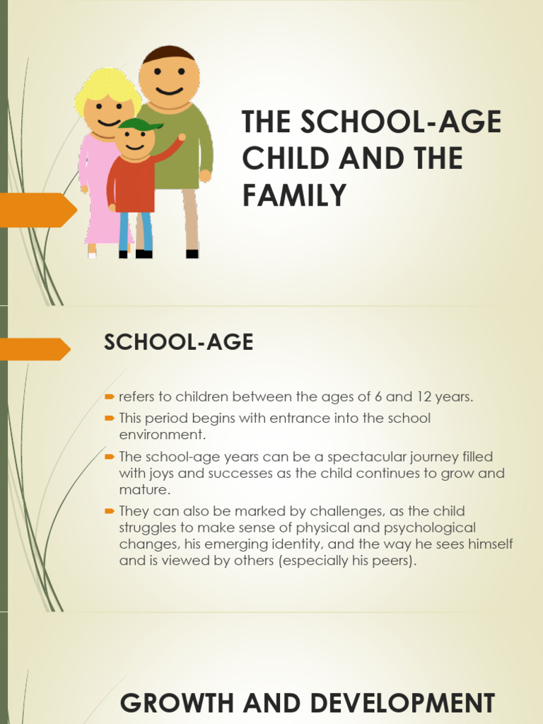 The-School-Age-Child-and-the-Family | PDF | Preadolescence | Self Esteem