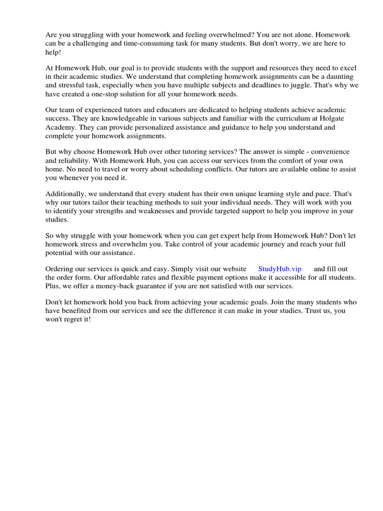 Homework Hub Holgate Academy | PDF | Homework | Http Cookie