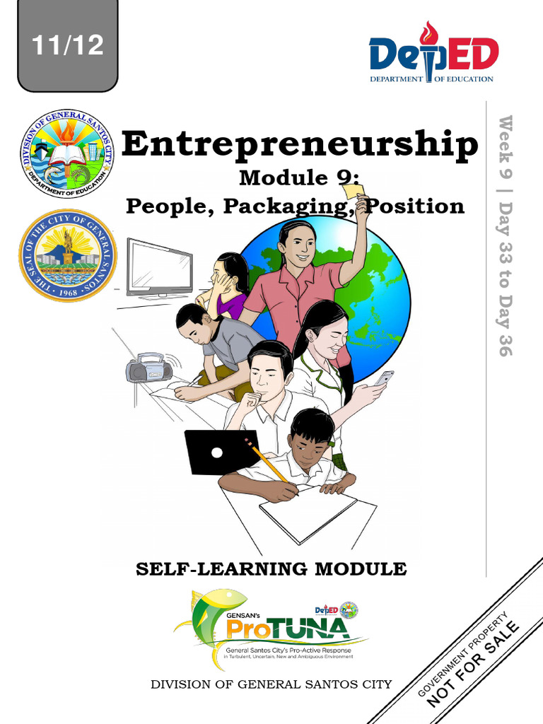 ENTREP-MODULE-9-PESTANO-presented | PDF | Competitive Advantage | Sales