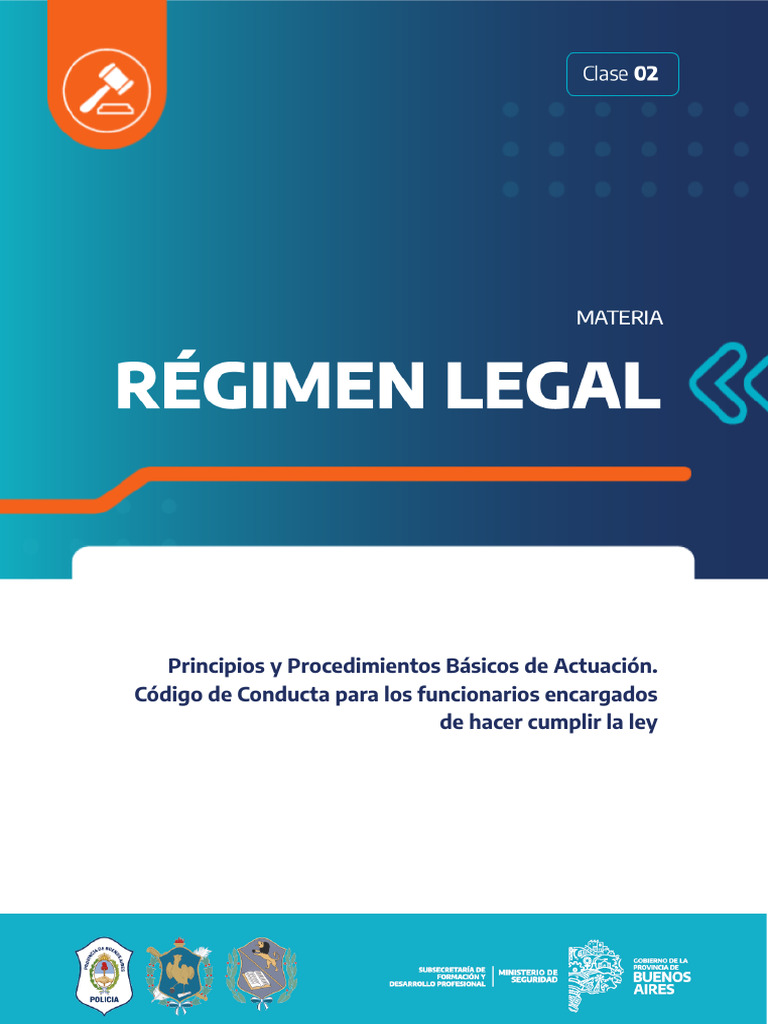 O S RLI Clase2 | PDF | Policía | Fuerza