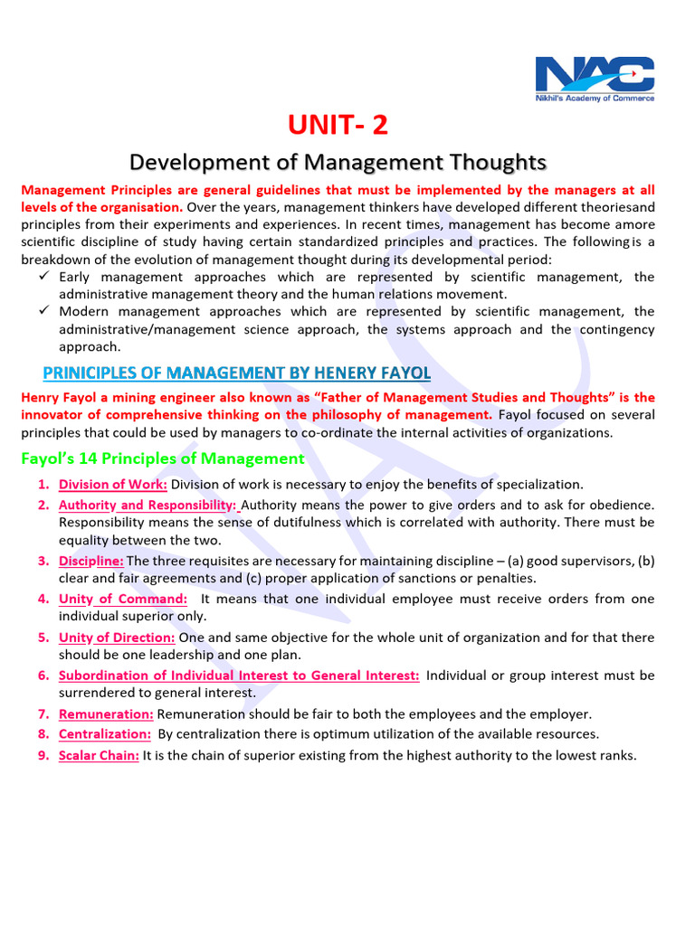 UNIT 2 bba management | PDF | Bureaucracy | Economies
