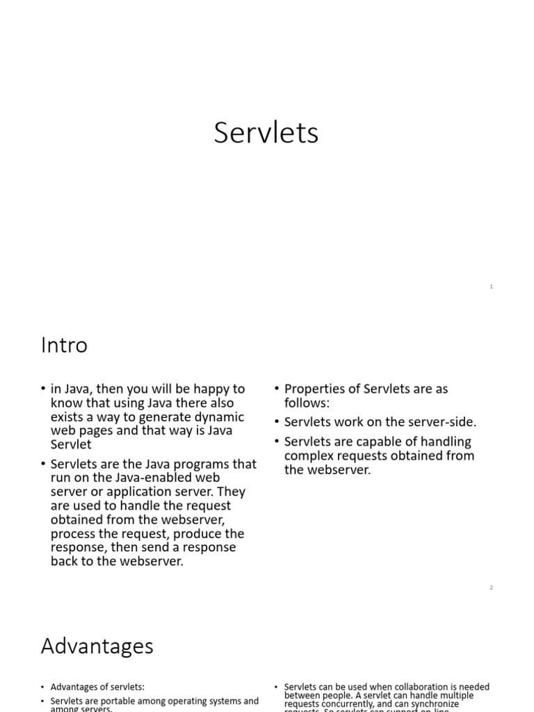 Servlets 14.3.24 | PDF | World Wide Web | Internet & Web