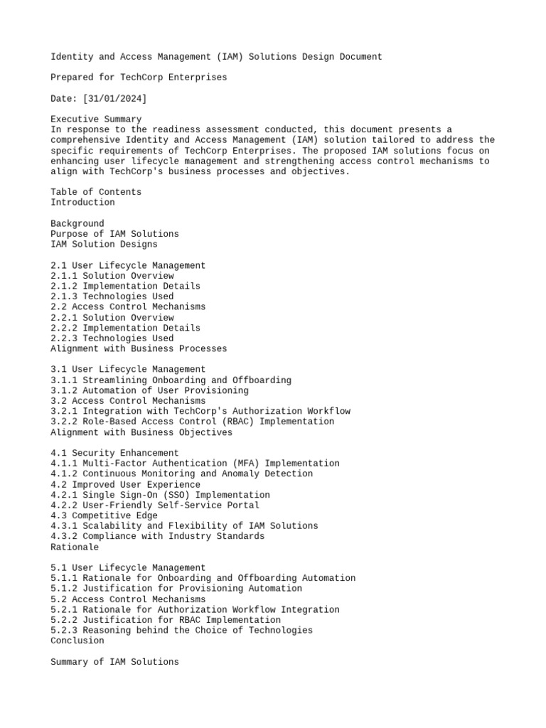 IAM | PDF | Access Control | Cyberspace