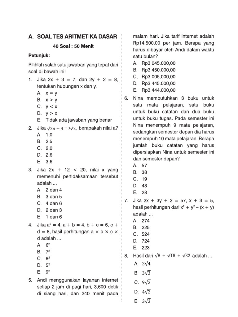 Soal 6 | PDF