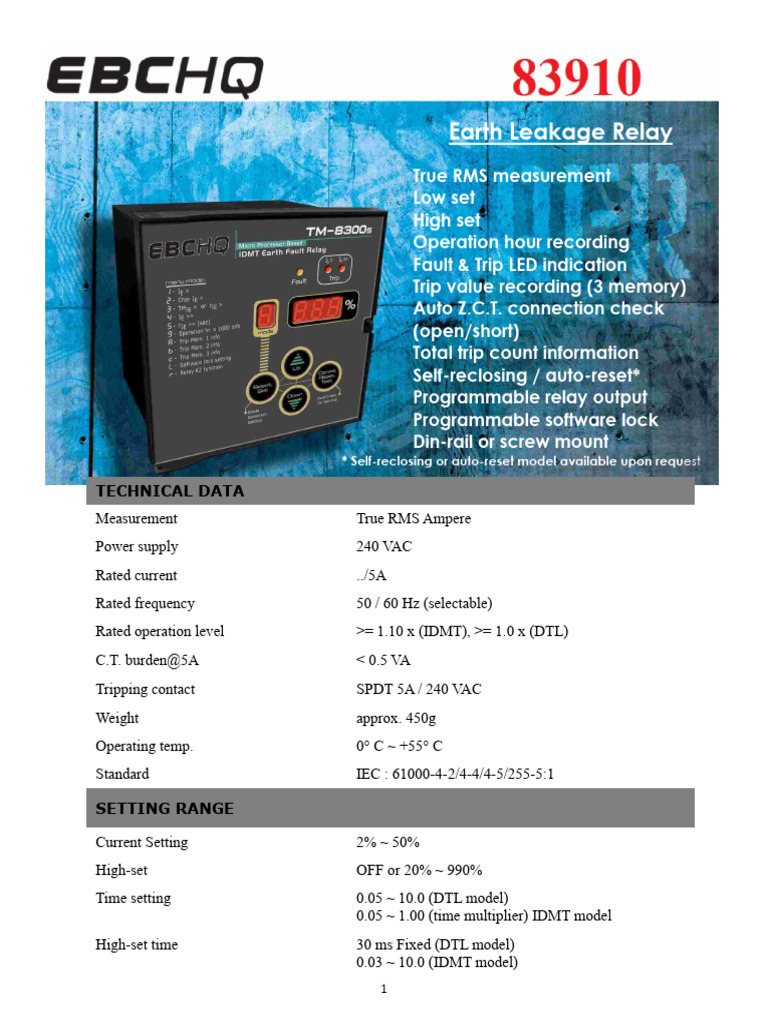 Ebchq 83910 Datasheets | PDF | Technology & Engineering