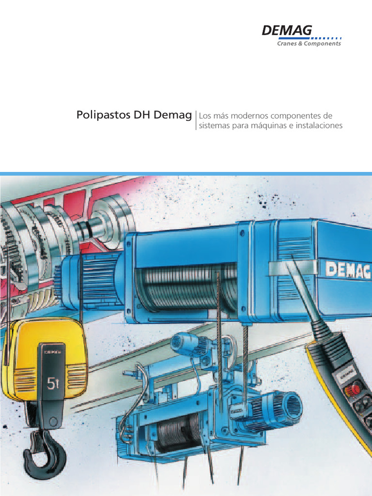 DEMAG | PDF | Engranaje | Máquinas