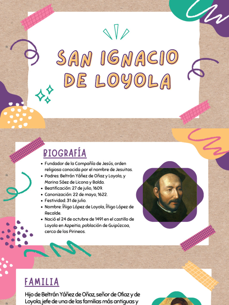 San Ignacio de Loyola | PDF | Ignacio de Loyola | Iglesia Católica
